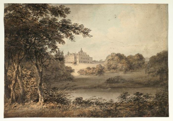 Wordless Wednesday– View of Aston Hall – Rose Fairbanks
